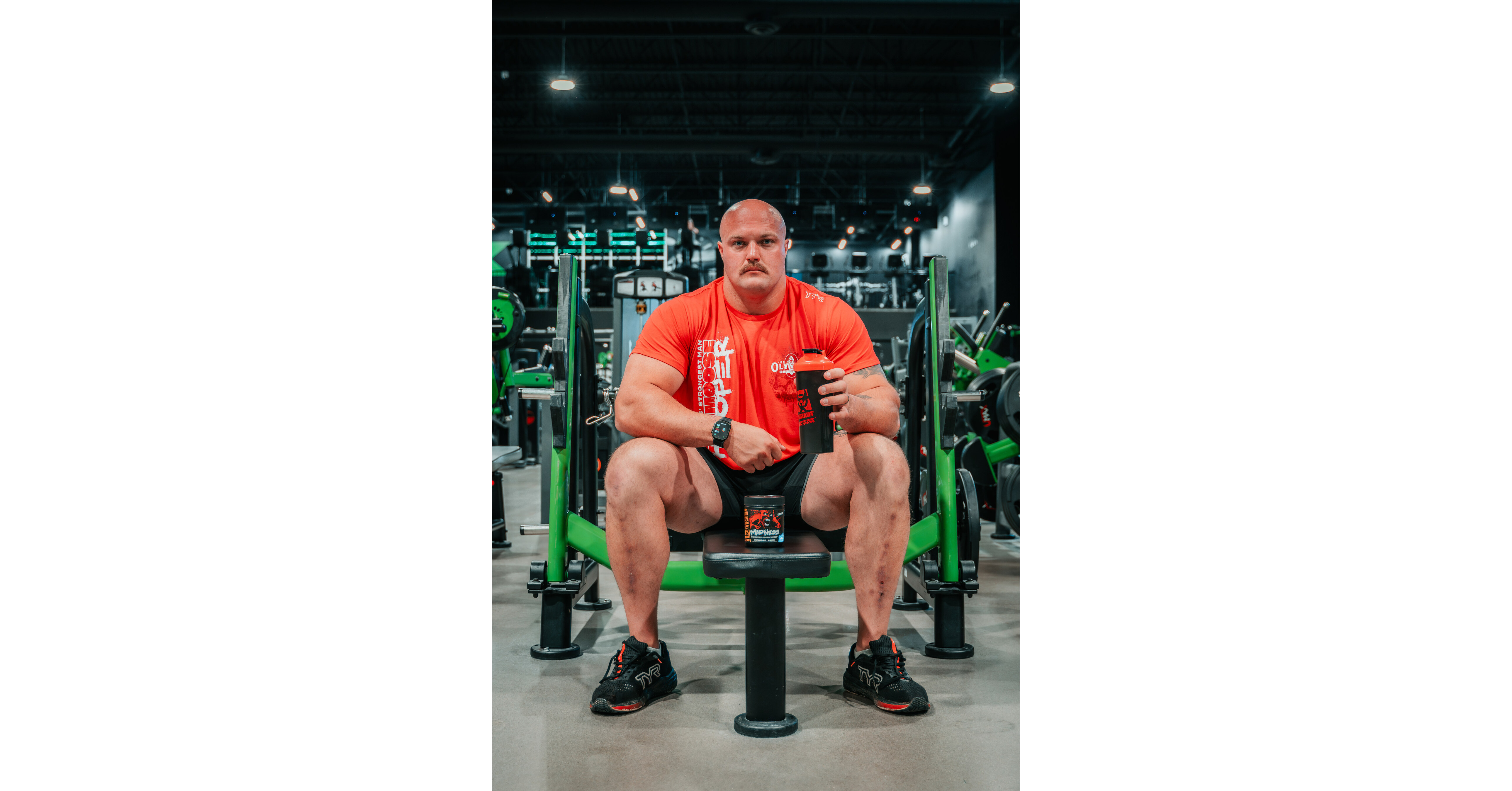 STRONGEST MAN ON EARTH, MITCHELL HOOPER, JOINS TEAM MUTANT
