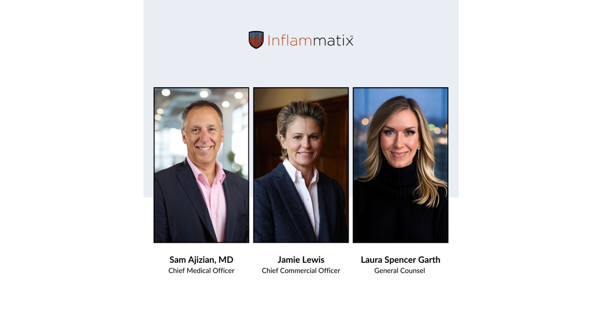 Inflammatix Adds Three MedTech Industry Veterans to Executive ...
