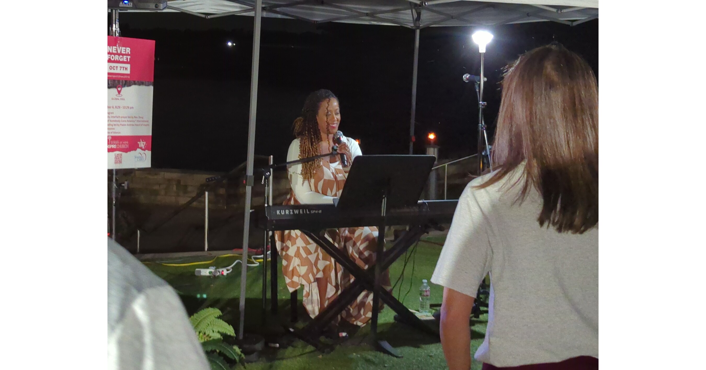 March of Remembrance Texas "Never Forget October 7" Vigil Held at ...