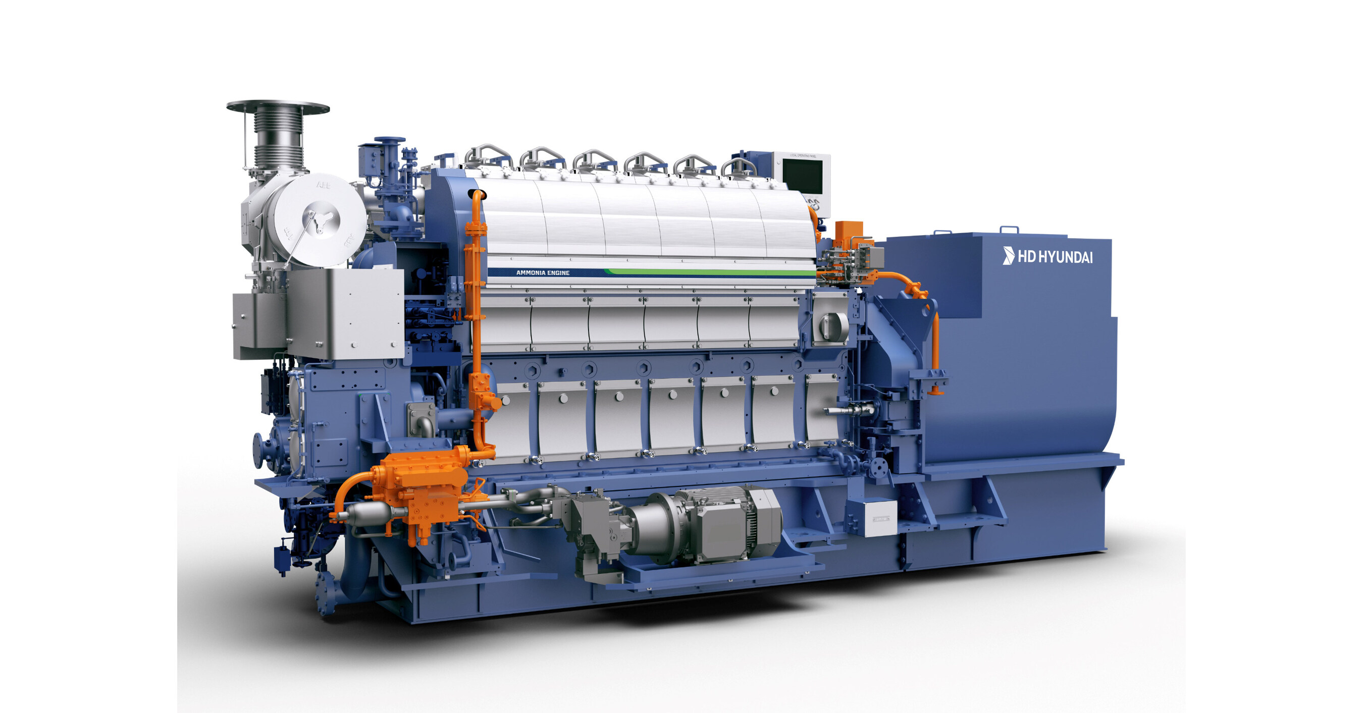 HD Hyundai Heavy Industries Develops Eco-Friendly Ammonia Duel-fuel Engine