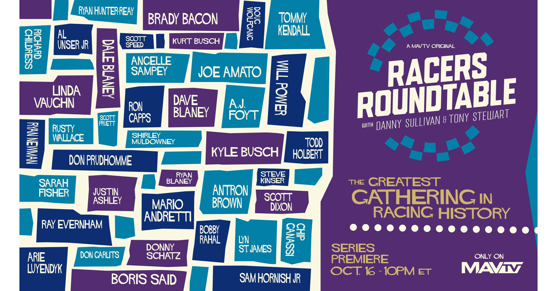 MAVTV's Original Series Racers Roundtable brings Motorsports Legends ...
