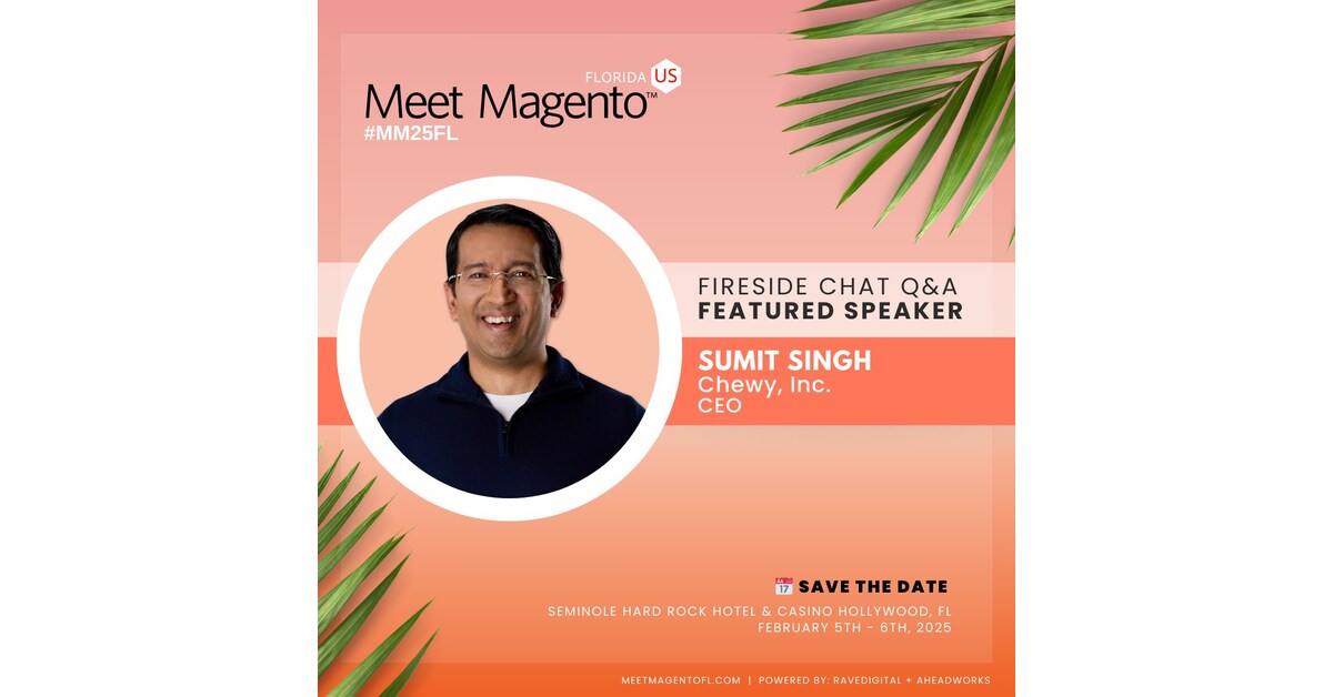 Meet Magento Florida 2025 to Feature Exclusive Fireside Chat with Sumit ...