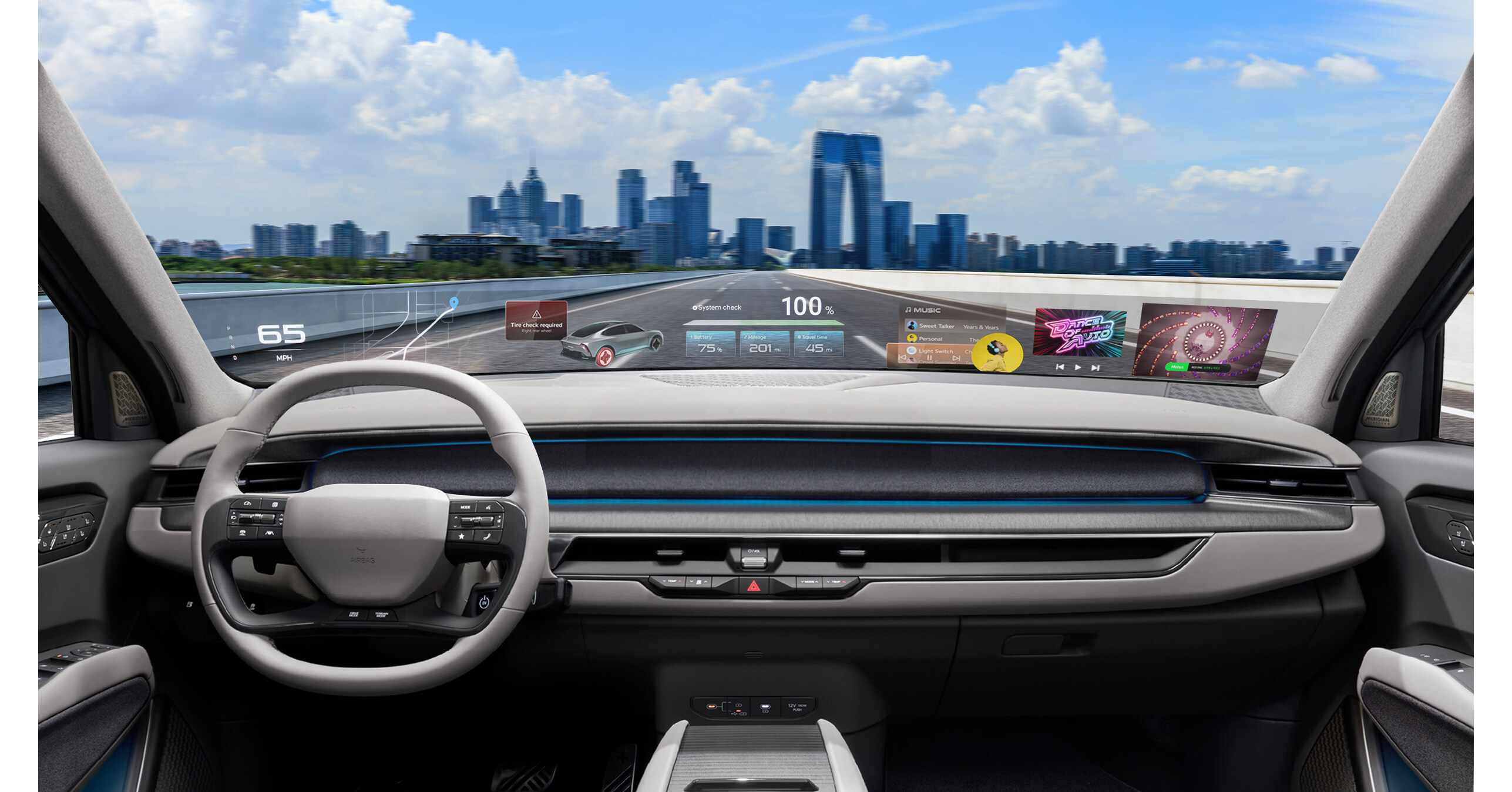 Hyundai Mobis Partners with ZEISS: The Entire Windshield Becomes a Full ...