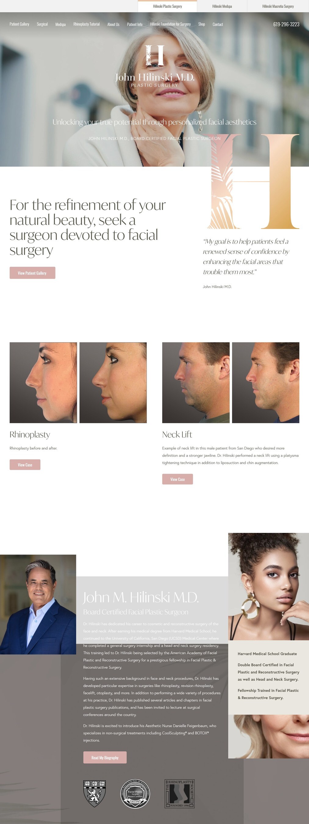 Dr. John Hilinski is Recognized as a 2024 Top Patient Rated San Diego ...