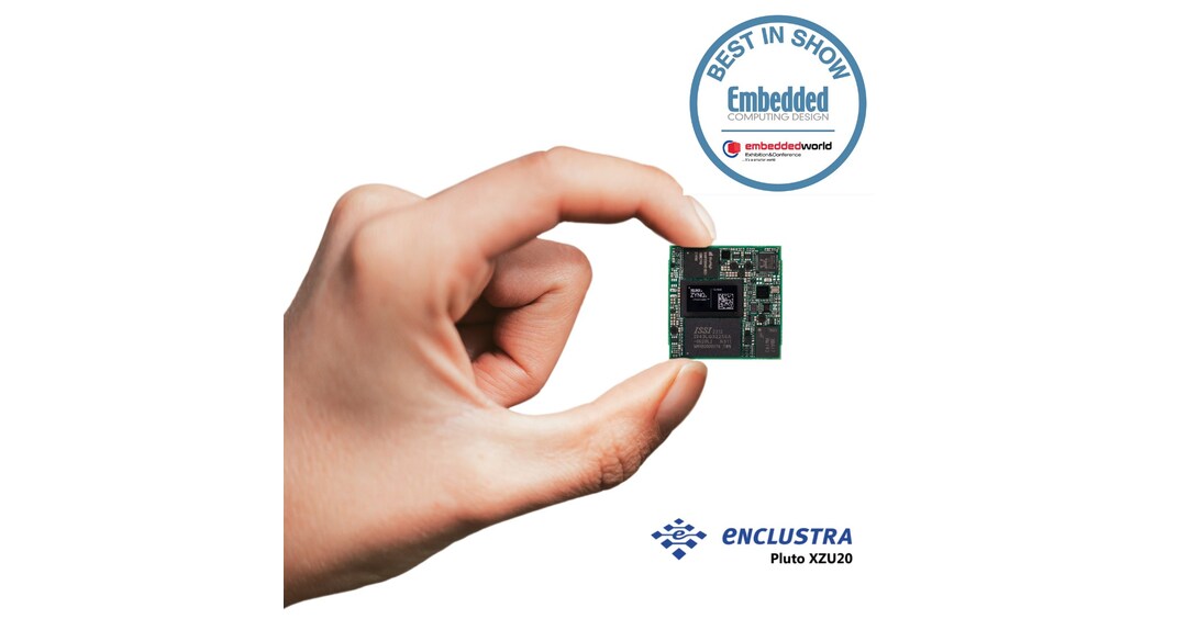 Enclustra's Coin-Sized FPGA Solution - Pluto XZU20 Wins Best in Show ...