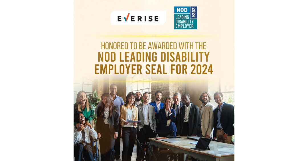 Everise Honored as Leading Disability Employer 2024 by National ...
