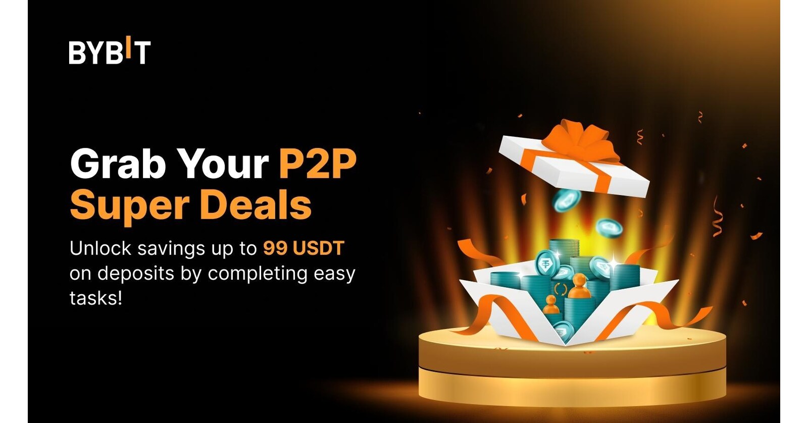 Bybit P2P Upgrades Super Deals With Up to 99 USDT in Rewards