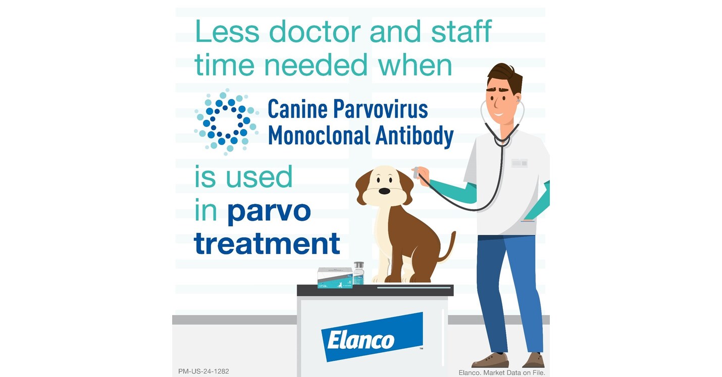 New Data Reveals Elanco's Canine Parvovirus Monoclonal Antibody ...
