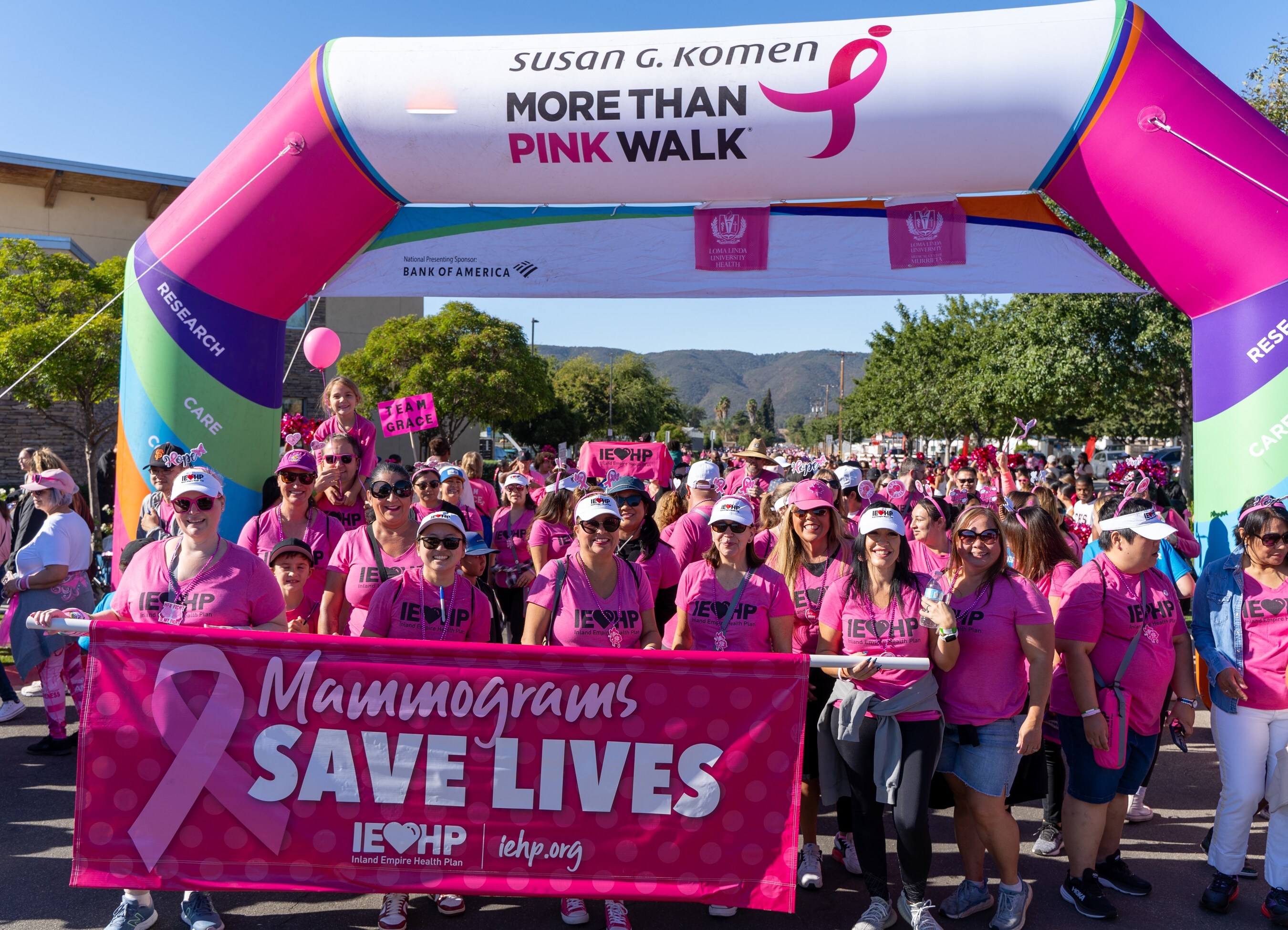 Team IEHP raises $25,000 for Inland Empire MORE THAN PINK Walk - Los ...