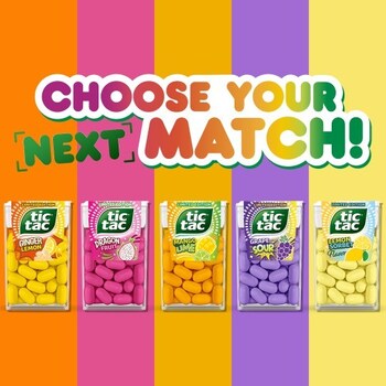 Tic Tac® Debuts New Flavor and Asks Fans to Vote on the Next Flavor