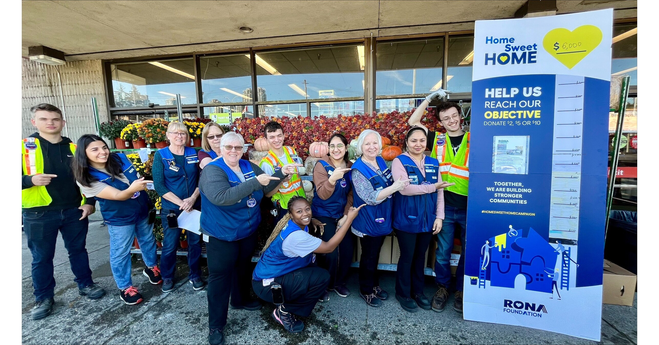 THE RONA FOUNDATION PRESENTS OVER $515,000 TO 150 ORGANIZATIONS ACROSS ...