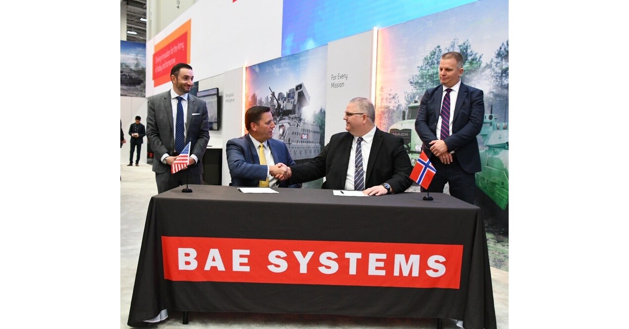 BAE Systems and Kongsberg sign teaming agreement for new platform ...