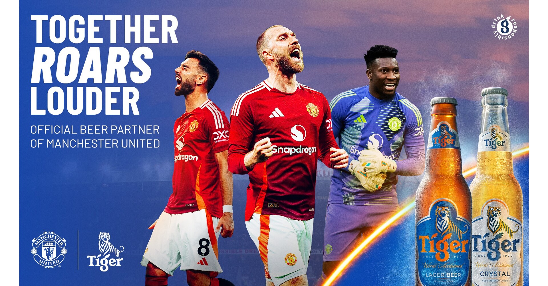 Tiger® Beer Becomes the Official Beer Partner of Manchester United