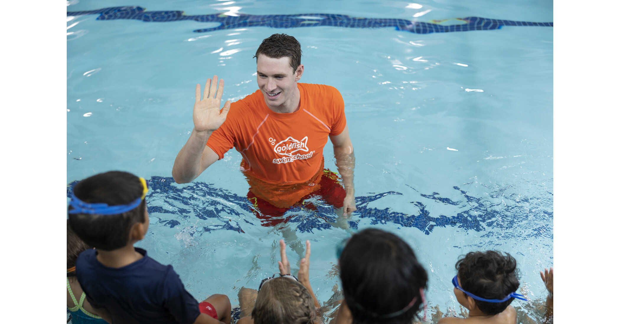 9-TIME OLYMPIC MEDALIST RYAN MURPHY AND FAMILY OPEN GOLDFISH SWIM ...