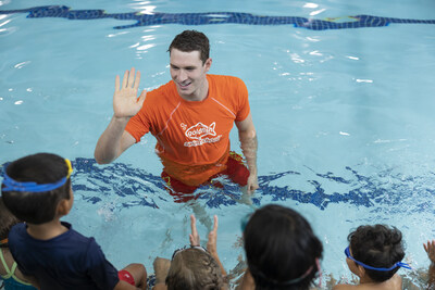 9-TIME OLYMPIC MEDALIST RYAN MURPHY AND FAMILY OPEN GOLDFISH SWIM ...