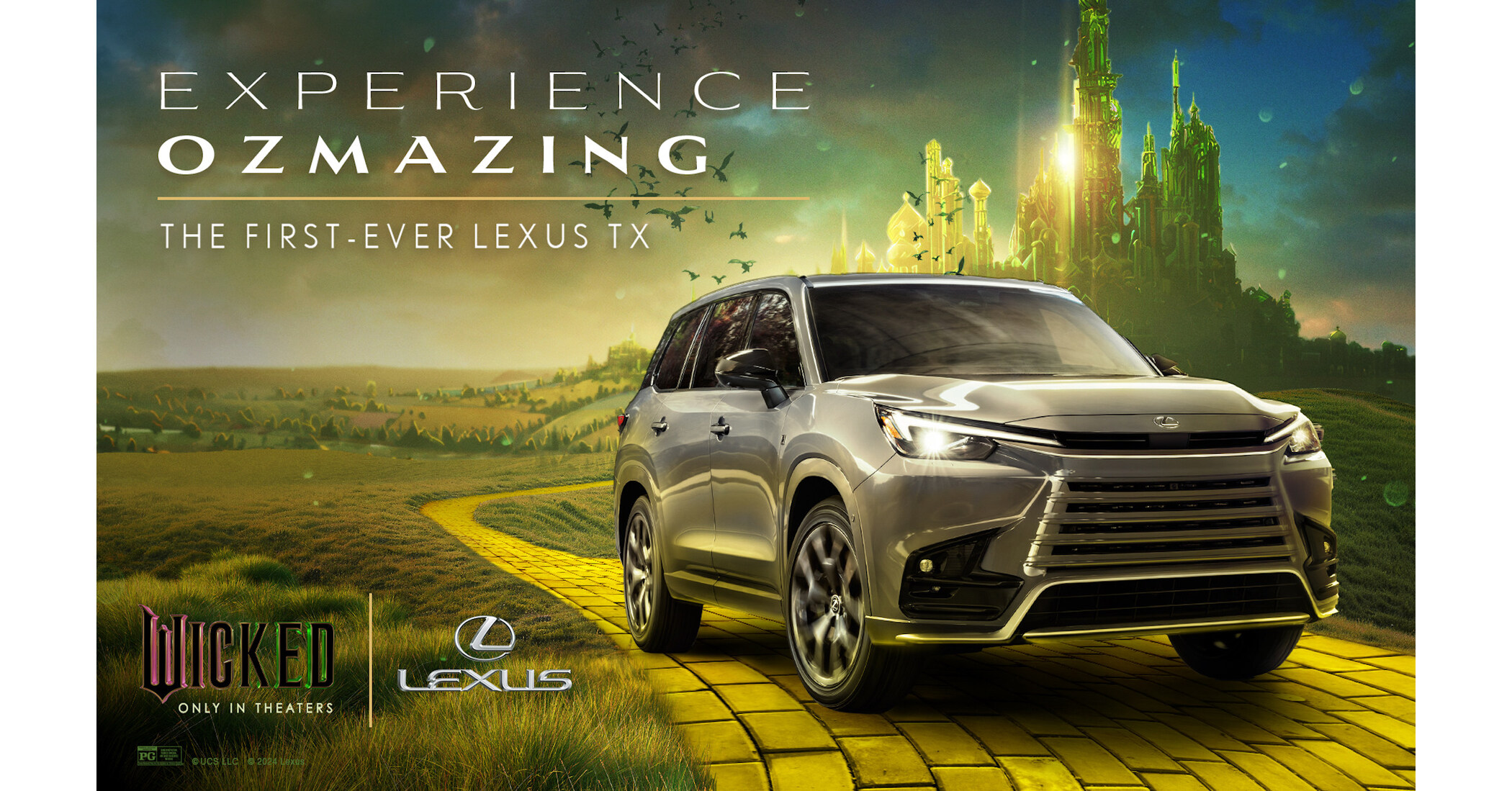 LEXUS AND UNIVERSAL PICTURES' NEW CINEMATIC EVENT, "WICKED," JOIN ...