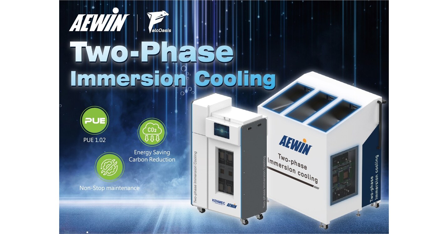 AEWIN Presents Innovative Two-Phase Immersion Cooling Solutions at SC24