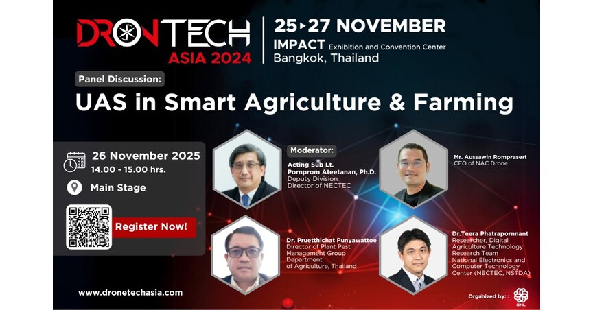 EXPLORE THE FUTURE OF DRONE APPLICATIONS AT DRONTECH ASIA'S ...