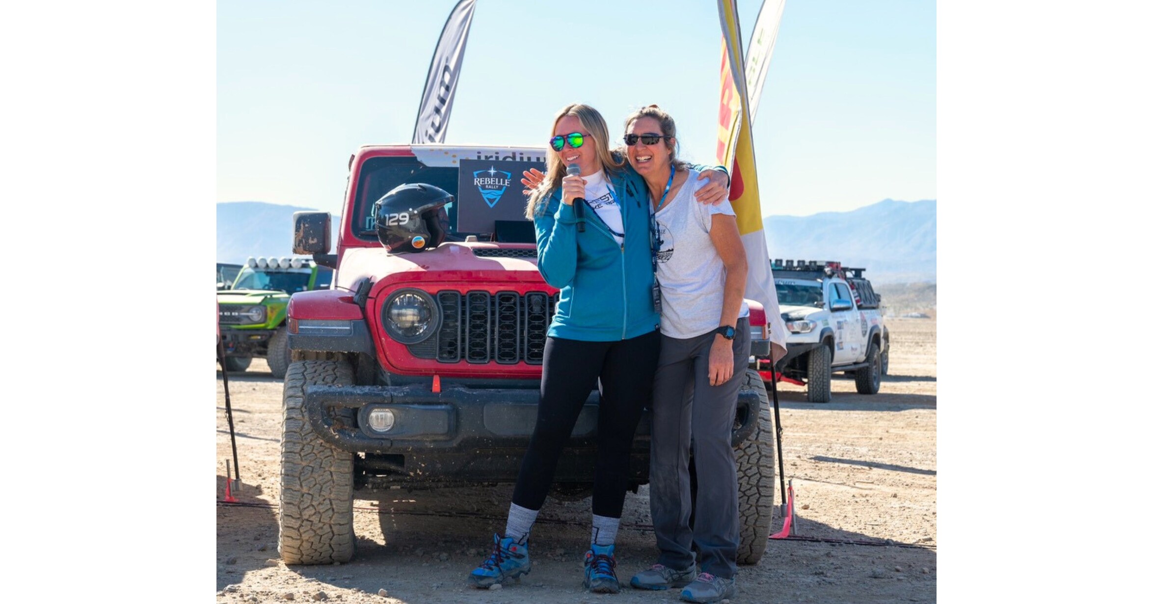 Team #129 is No. 1: Jeep® Brand Celebrates Victory at Rebelle Rally ...