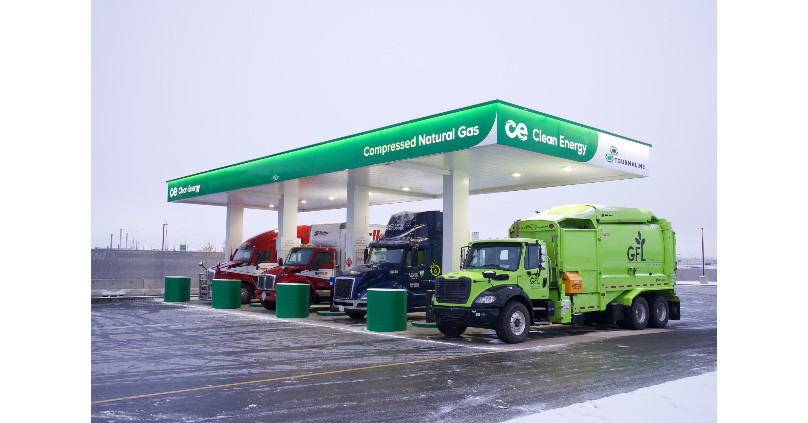 TOURMALINE AND CLEAN ENERGY OPEN NEW CNG STATIONS, ADVANCING WESTERN ...