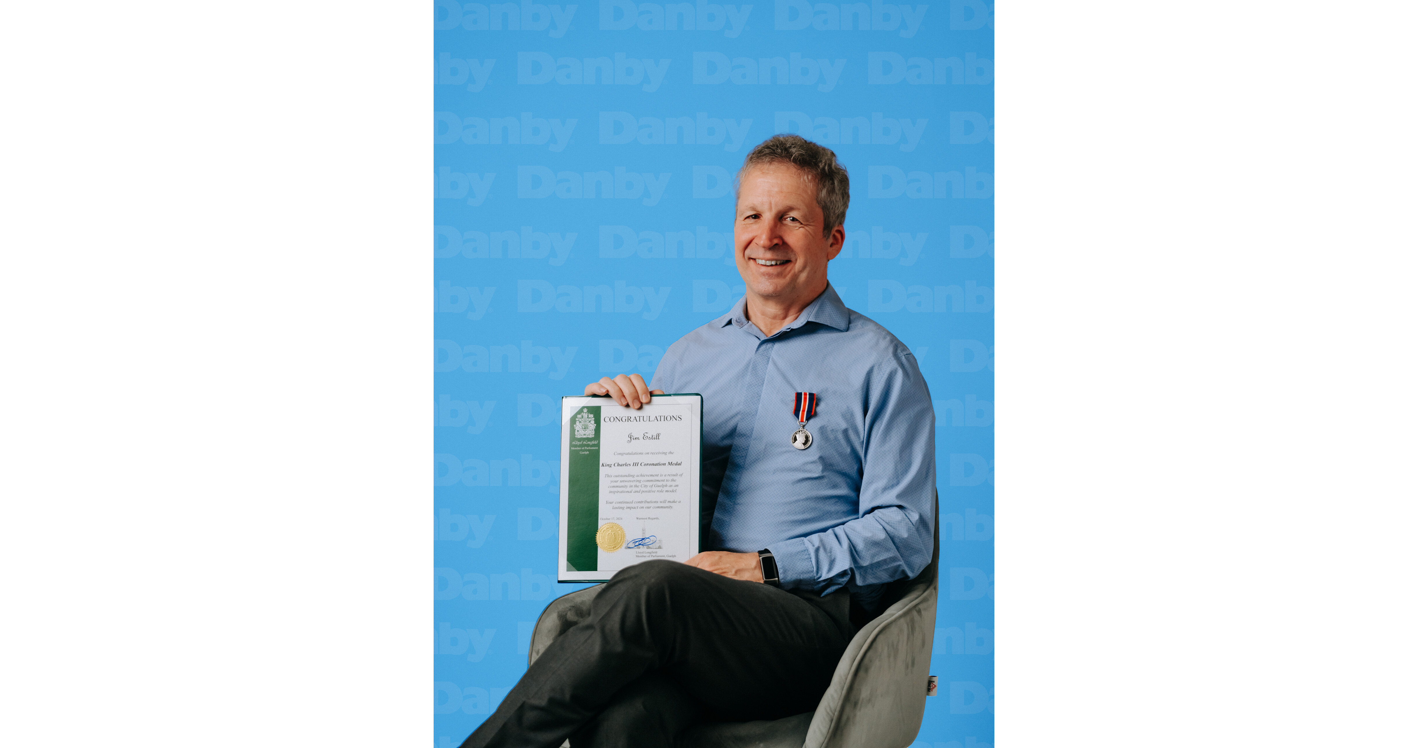 Jim Estill Honoured with King Charles III Coronation Medal