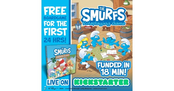 Maestro Media Unveils The Smurfs: Roleplaying Game--100% Funded in the ...