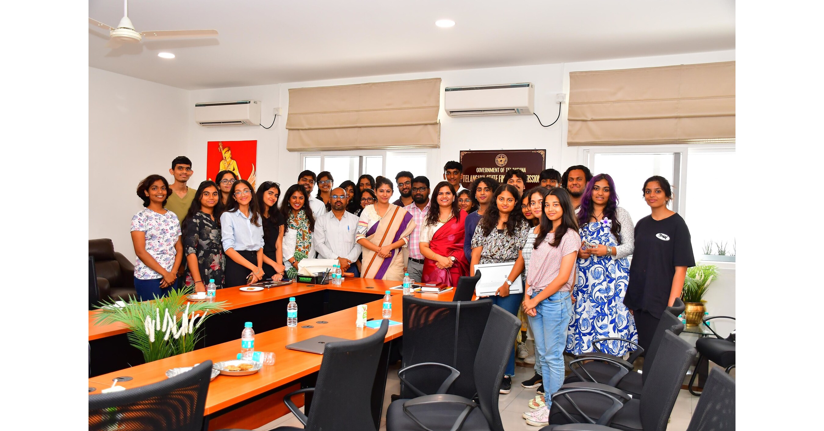 IAS Smita Sabharwal Engages with Woxsen University Students on Local ...