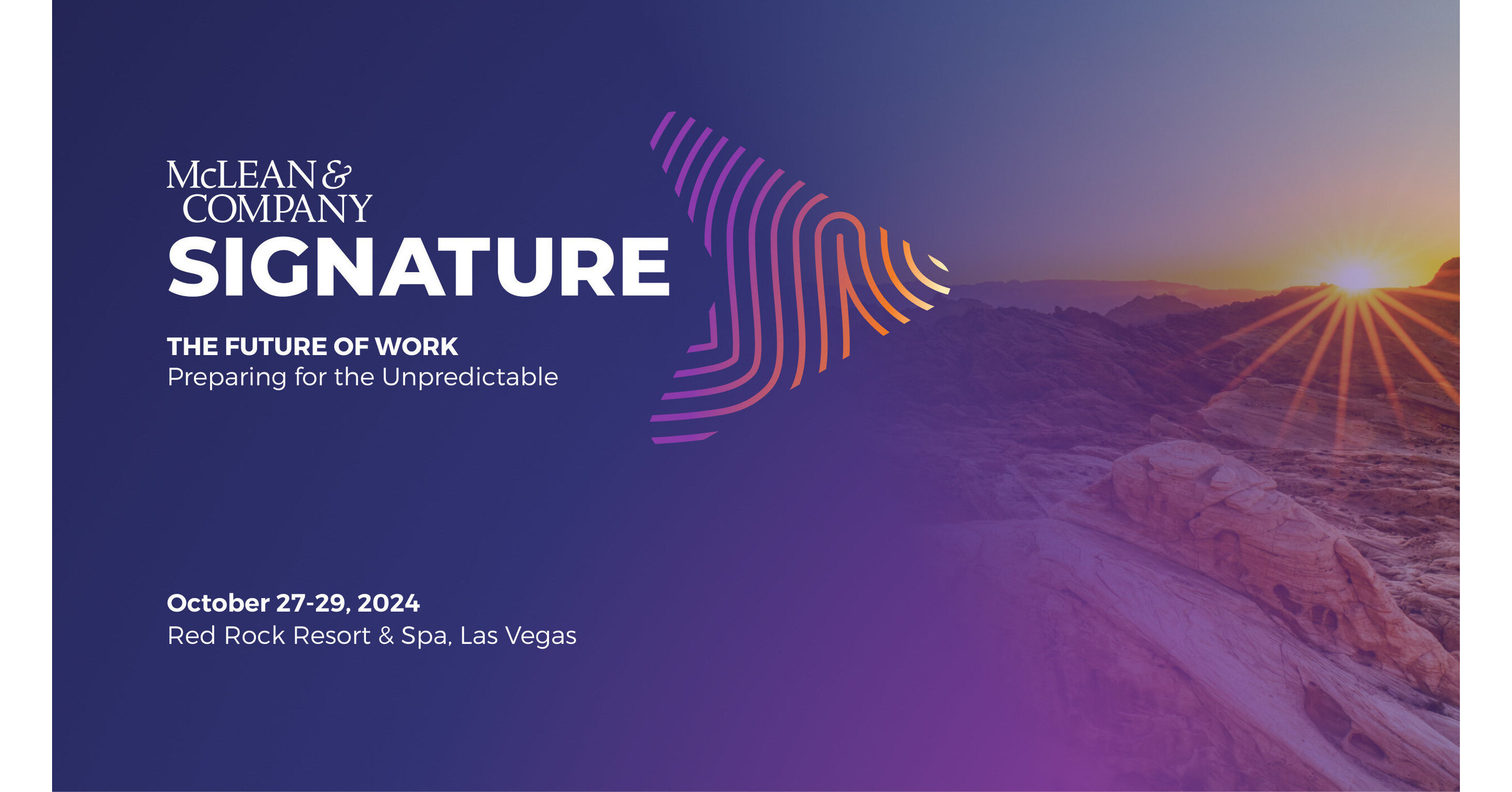 McLean Signature, the Premier HR Conference, Invites Media to Connect ...