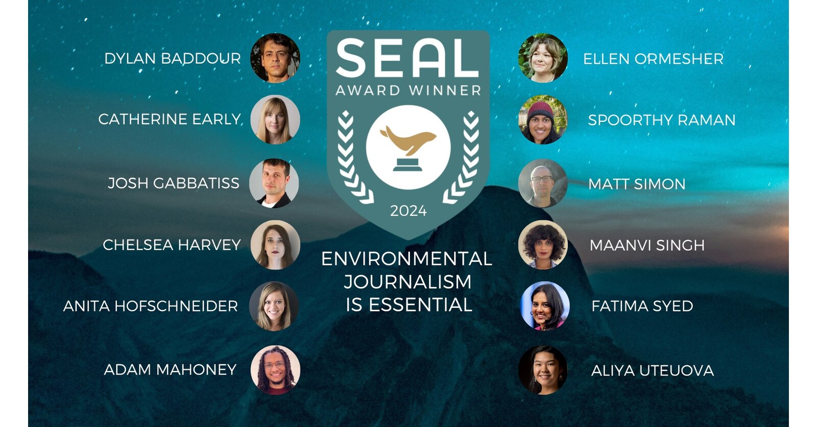 Twelve Environmental Journalists Recognized Amidst Escalating Climate ...