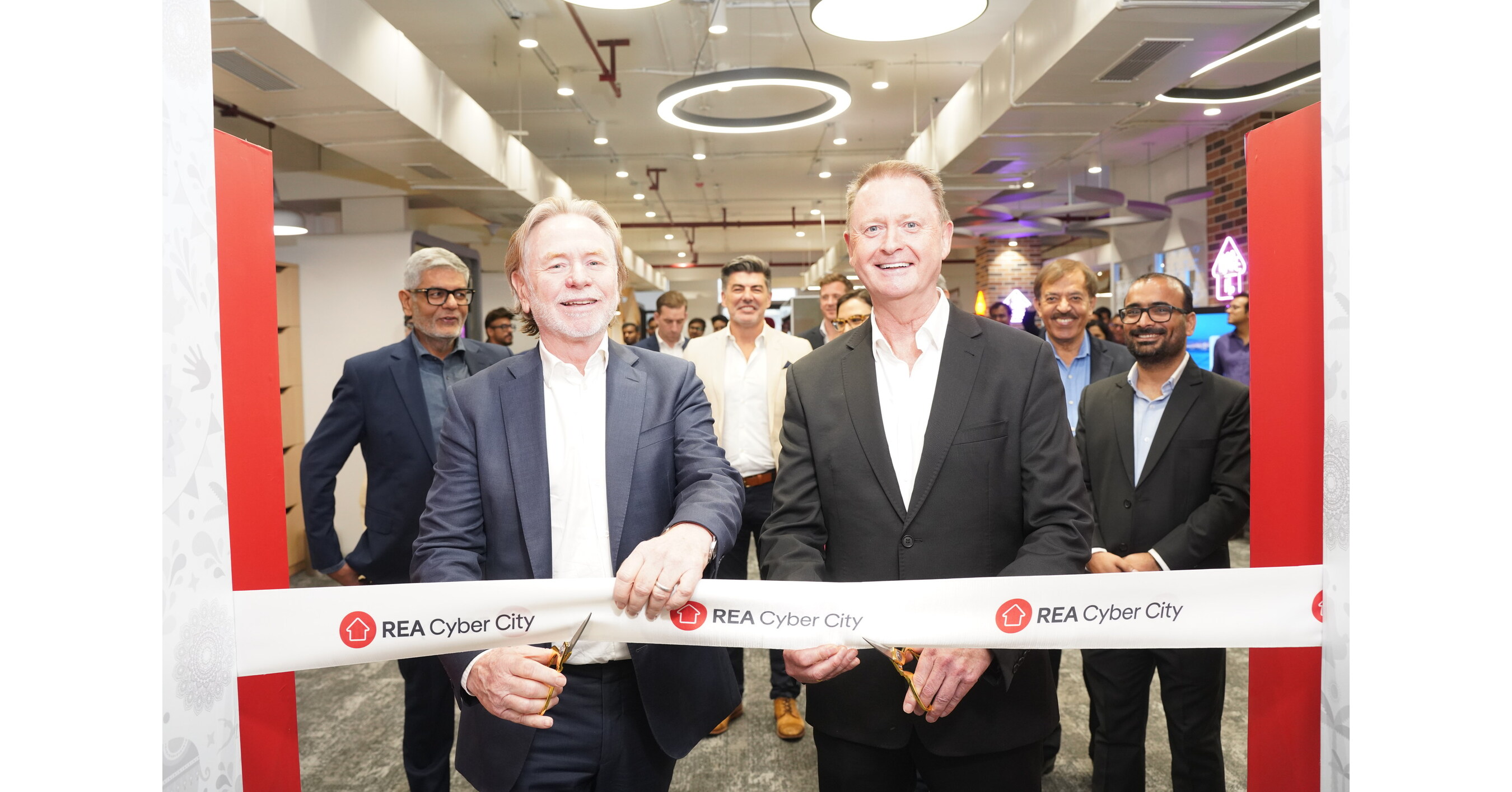 REA Group celebrates the official opening of its new innovation hub in ...