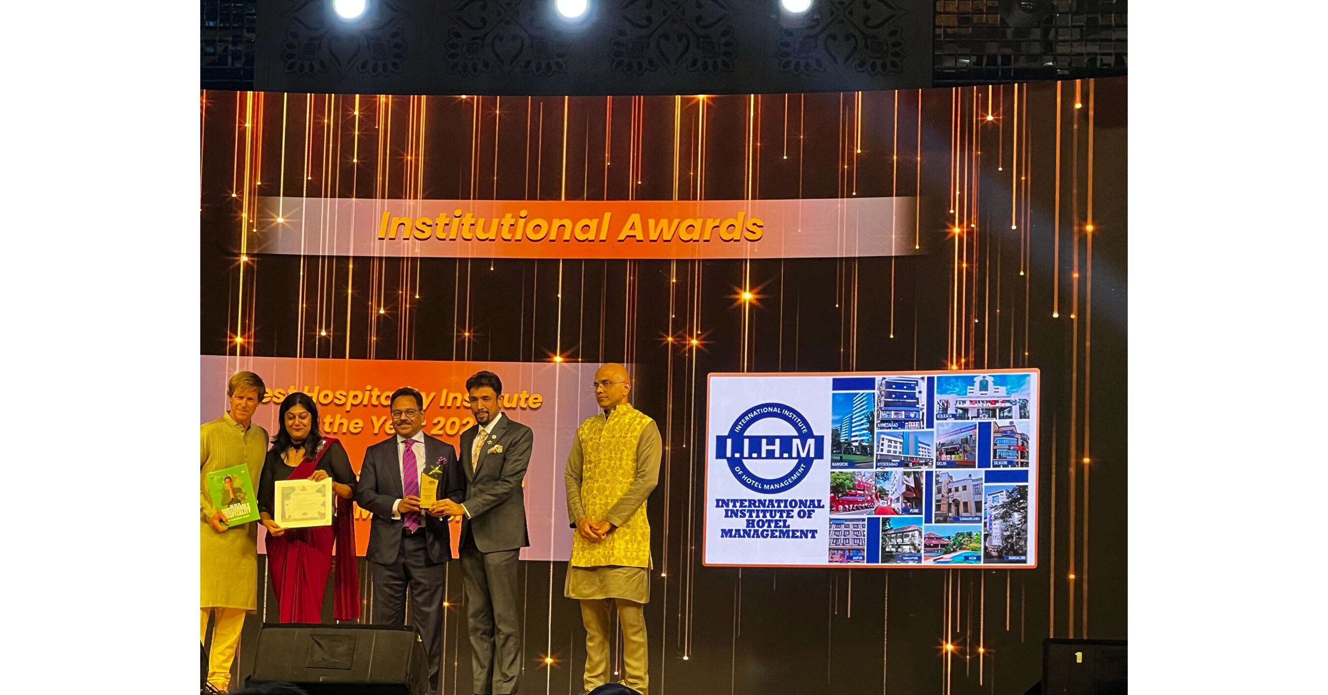 IIHM bags the Best Hospitality Management Institution of the Year at ...