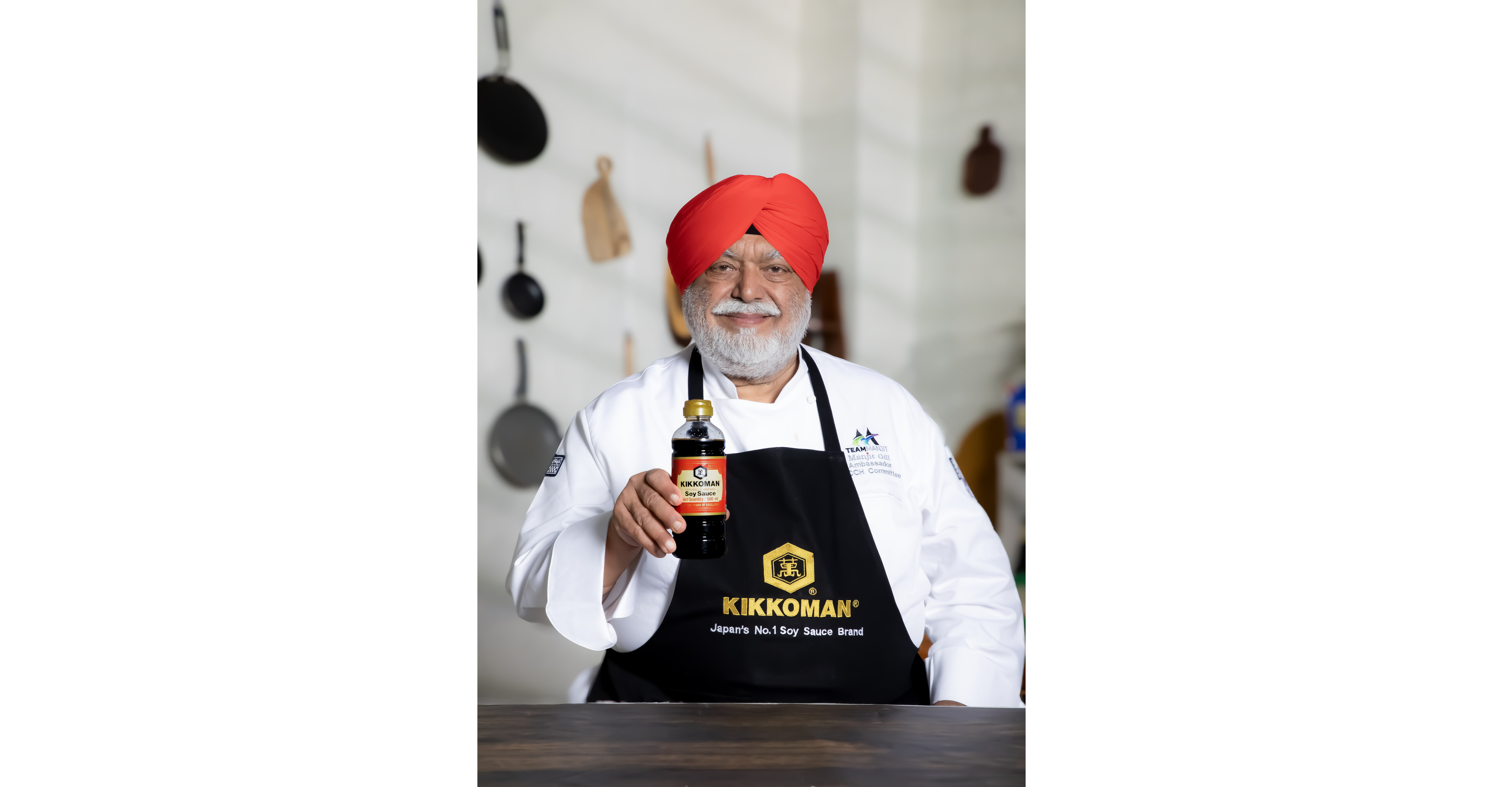 Renowned Chef Manjit Gill Appointed Advisor to Kikkoman India