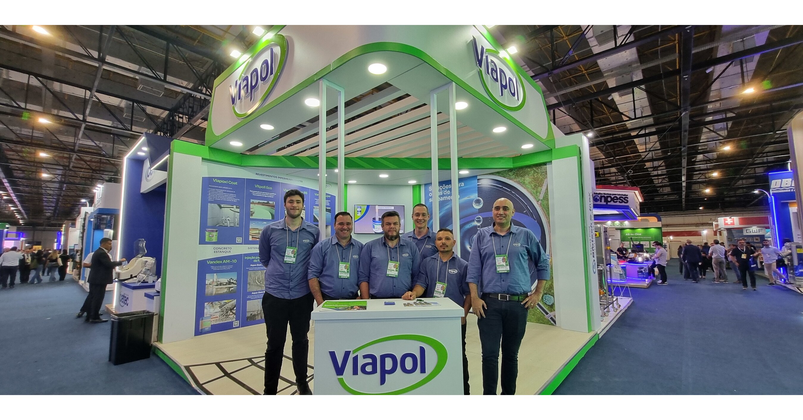 Viapol apresenta soluções inovadoras de impermeabilização e proteção na ...