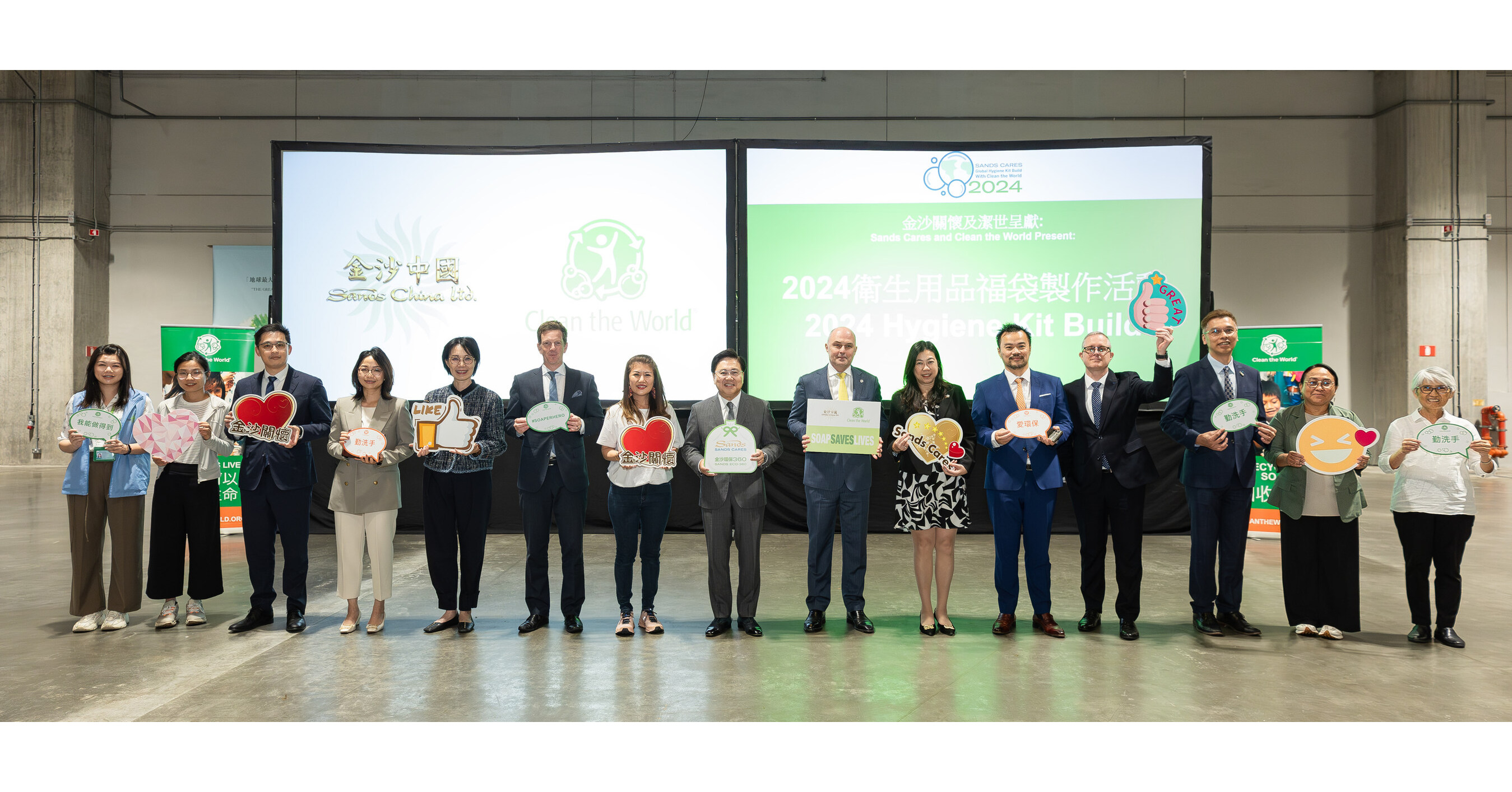 Volunteers from Sands China and Four Community Partners Assemble 30,000 ...