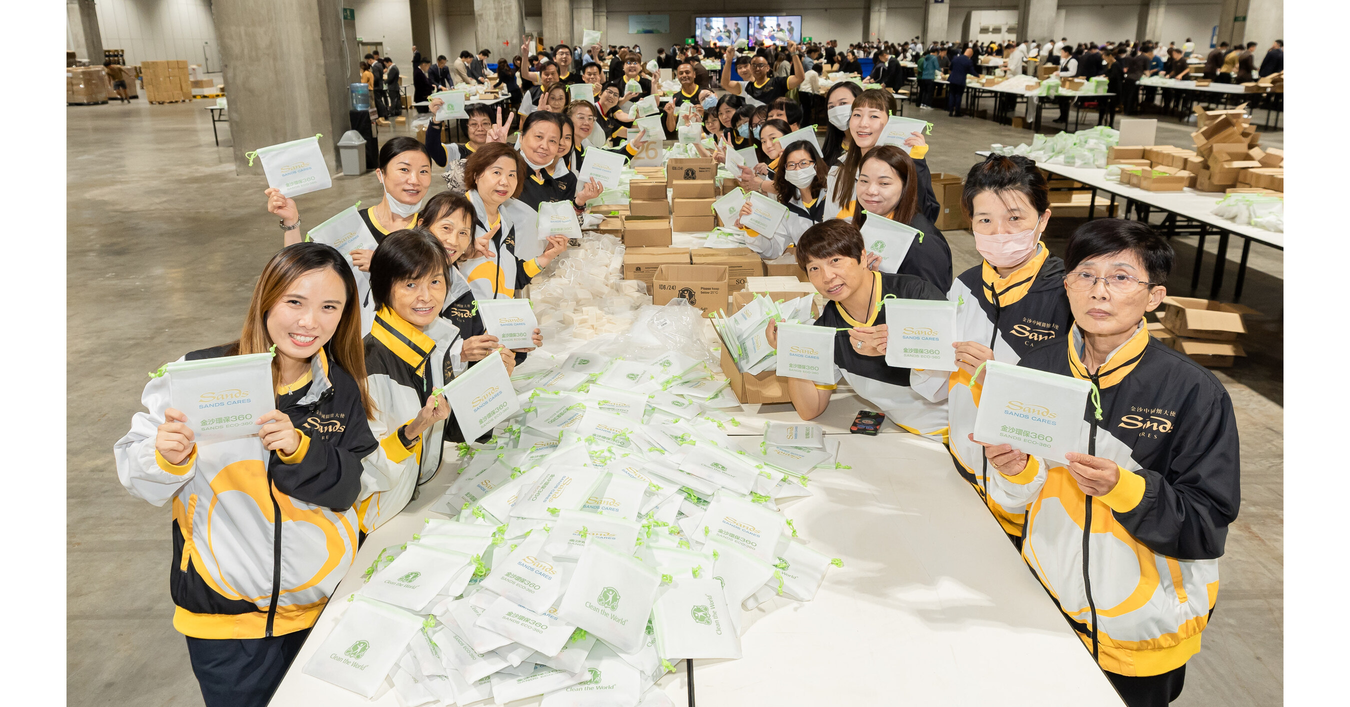 Volunteers from Sands China and Four Community Partners Assemble 30,000 ...