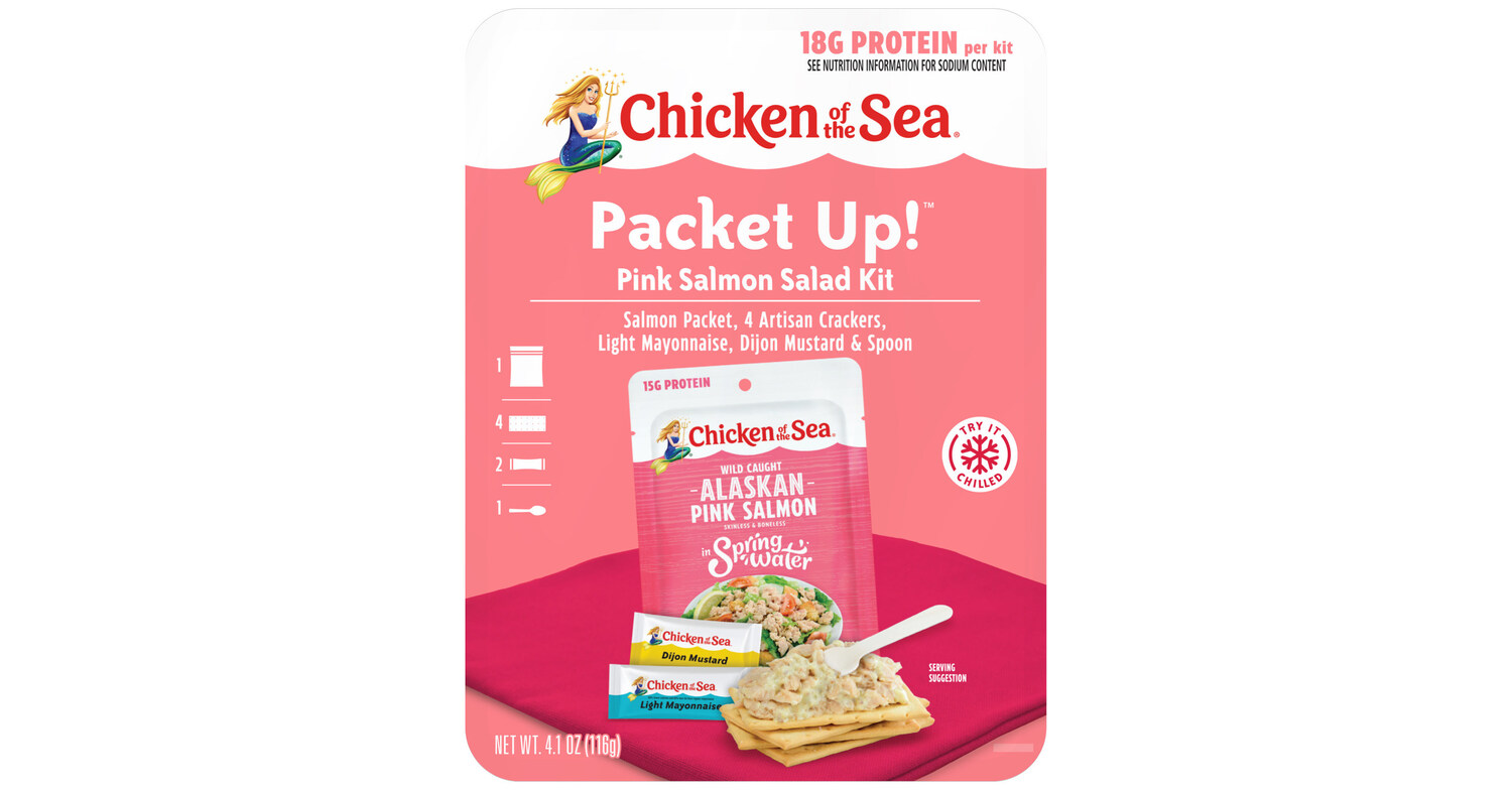 Chicken of the Sea® Launches NEW Tuna and Salmon Packet Up! Kits to ...