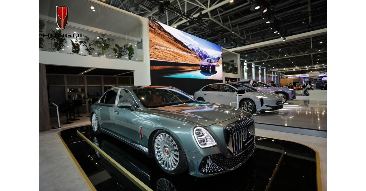 HONGQI Unveiled Ultra-Luxury Vehicle GUOYA at Paris Motor Show 2024