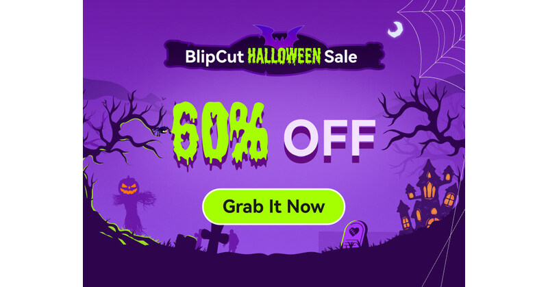 BlipCut Launches Spooktacular 60% OFF Halloween Promotion!