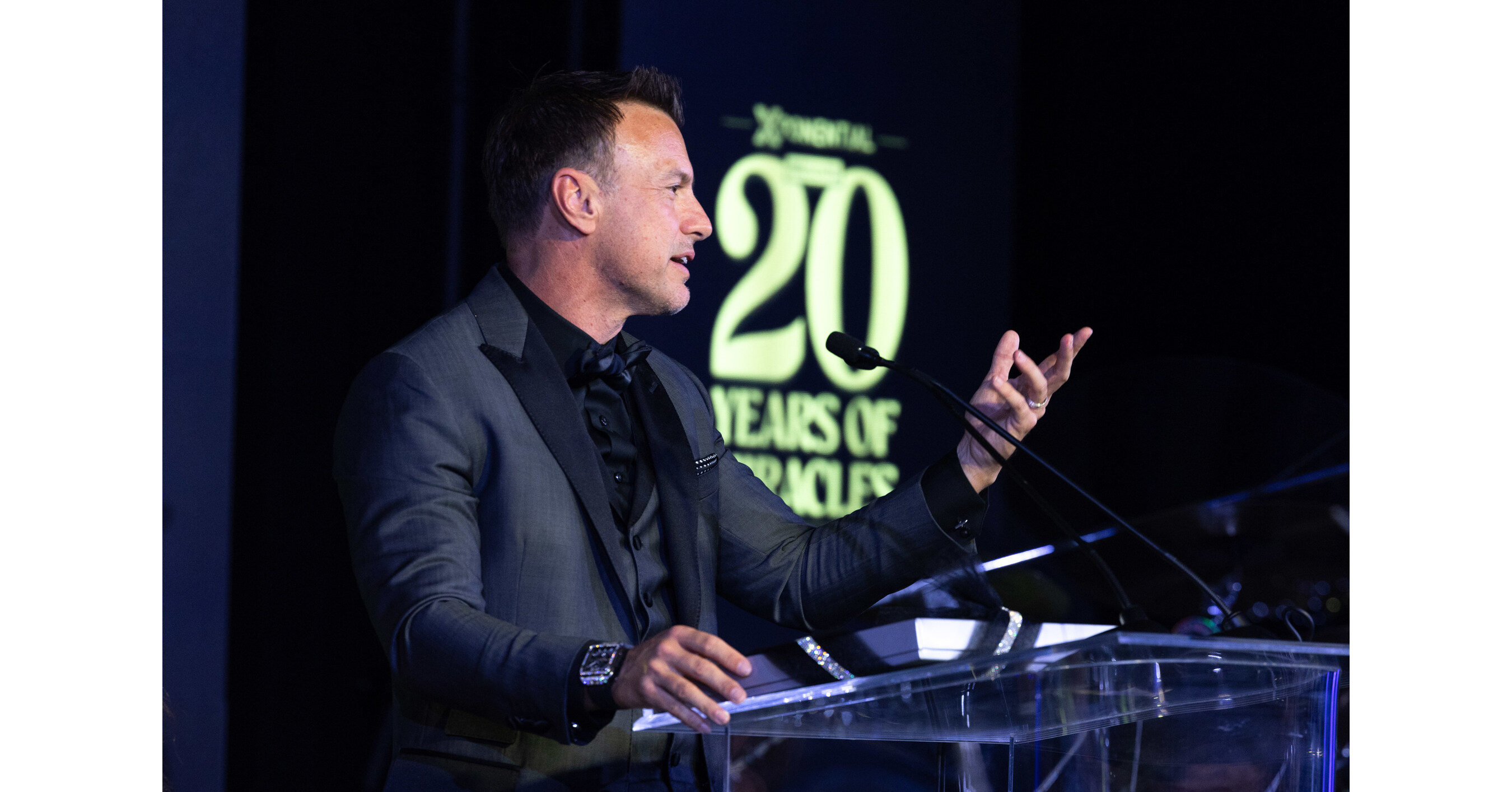 Anthony Geisler Presented 2024 Miracle Maker Award at Miracles for Kids ...