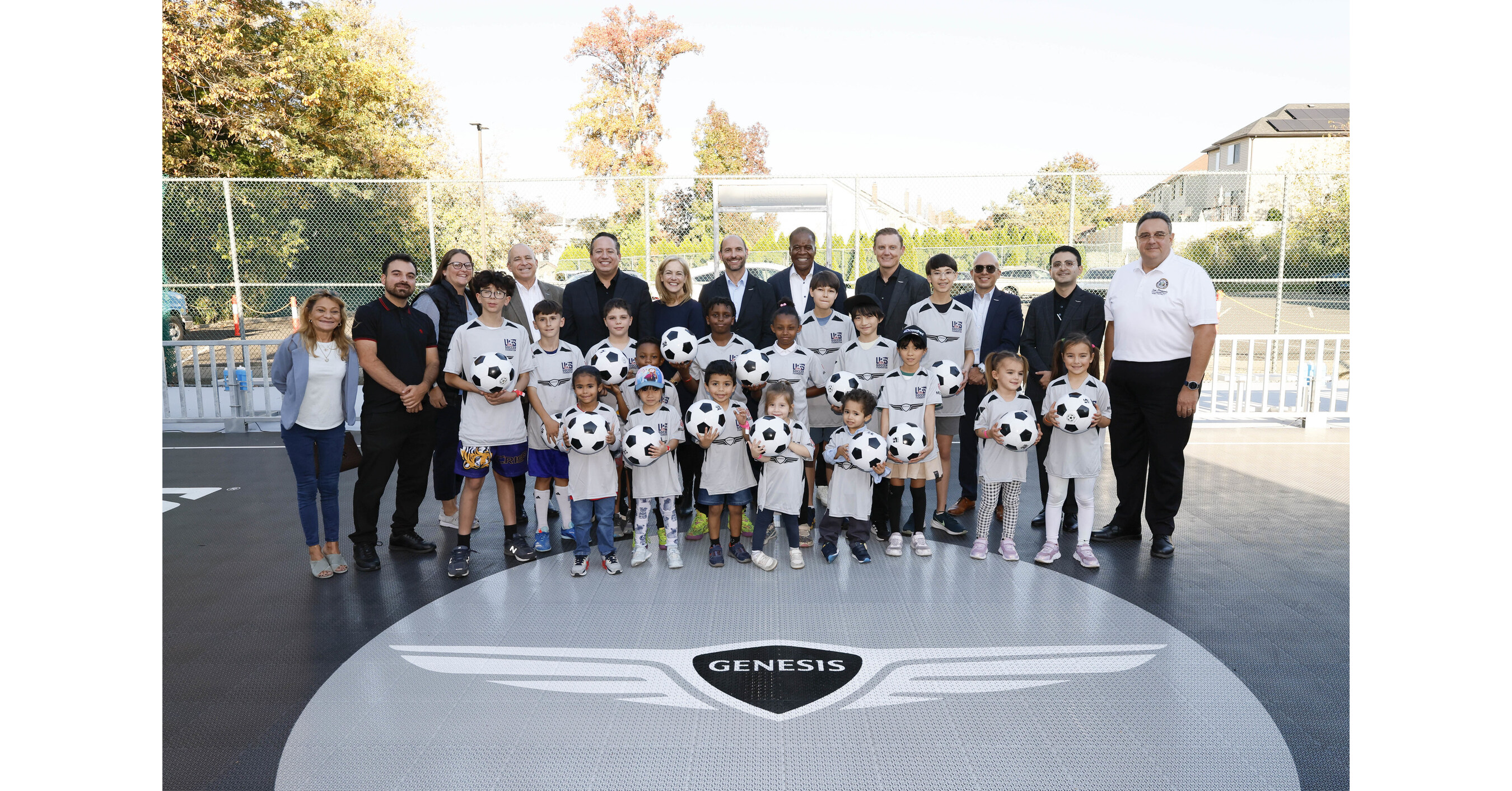 GENESIS, U.S. SOCCER FOUNDATION, AND MLS PLAYERS ASSOCIATION UNVEIL NEW ...
