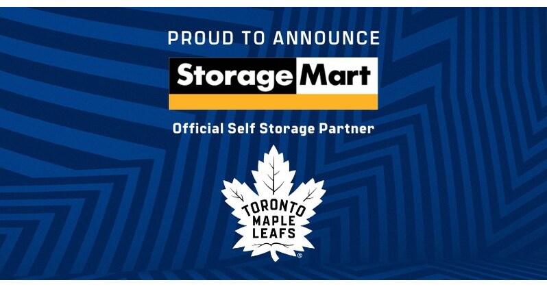 StorageMart Announces Official Partnership with the Toronto Maple Leafs