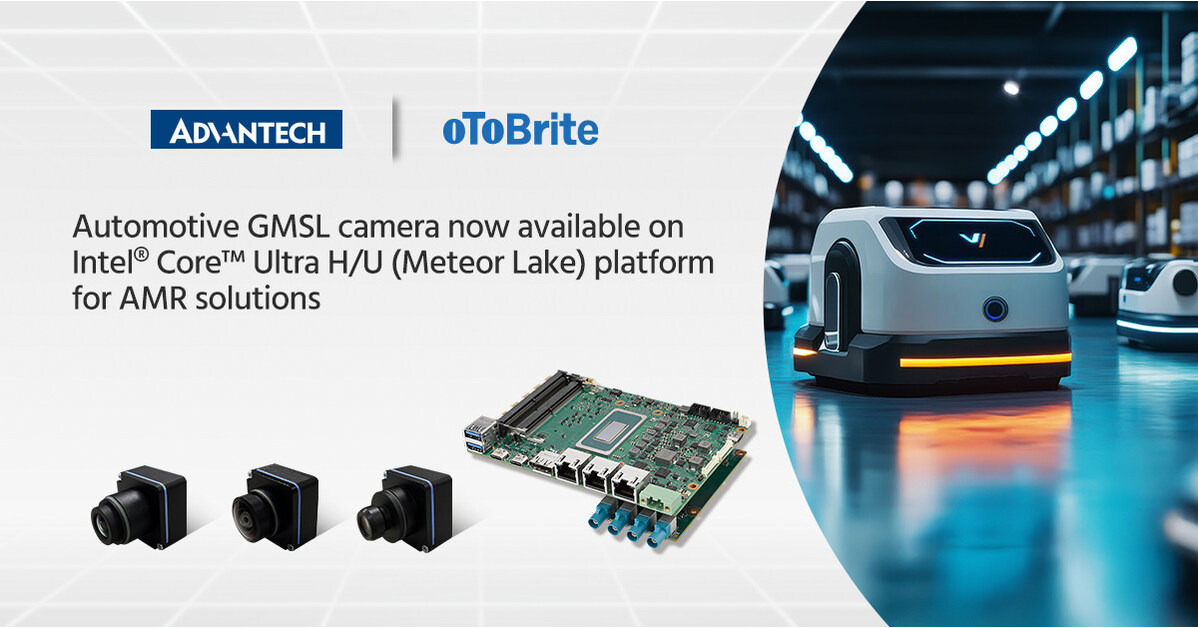 oToBrite Joins Forces with Advantech to Revolutionize Autonomous Mobile Robot (AMR) with High ...
