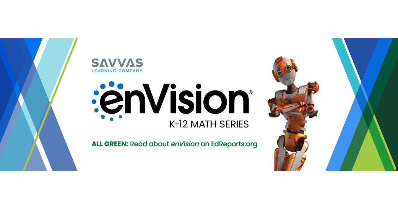 Savvas Learning Company's enVision Mathematics © 2024 Earns Highest ...