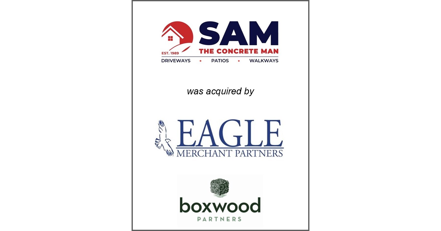 Boxwood Partners Advises Sam The Concrete Man, a Leading Concrete ...