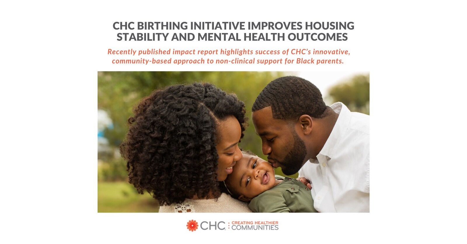 CHC: Creating Healthier Communities Innovative Birthing Initiative ...