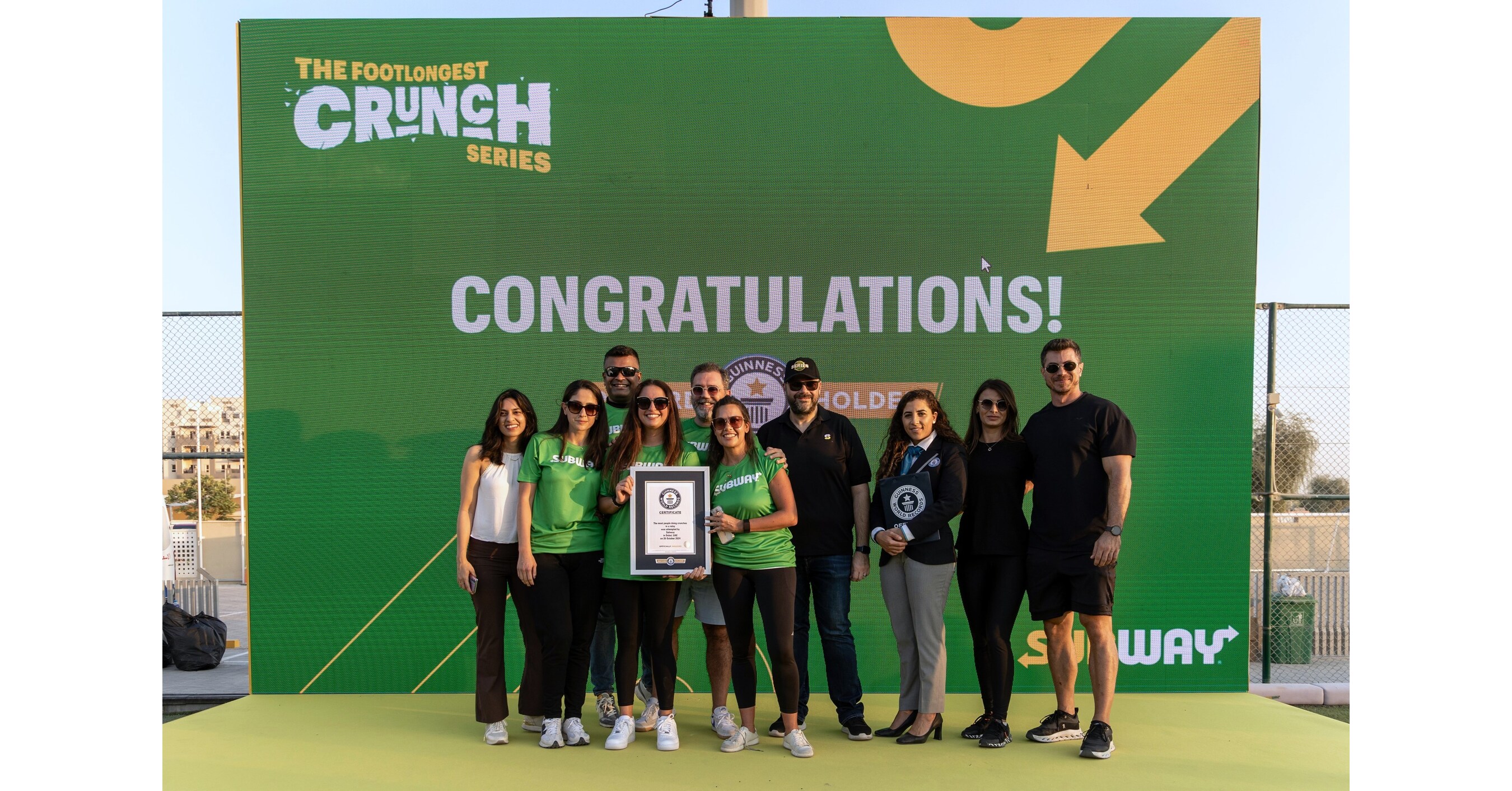 Subway® sets Guinness World Records™ title as it launches the ...
