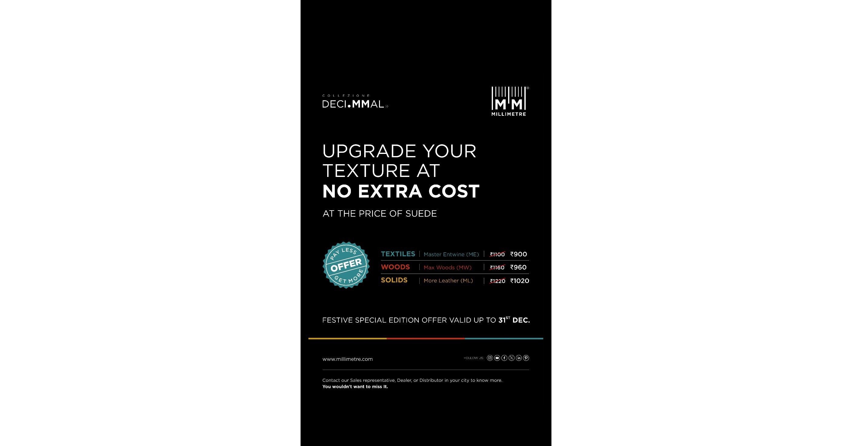 Millimetre™ brings exciting oﬀers with 'Pay Less, Get MMore' ahead of ...