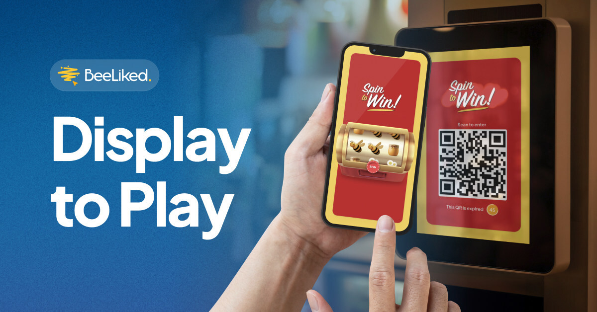 BeeLiked Launches New 'Display to Play' Feature to Extend Gamified ...