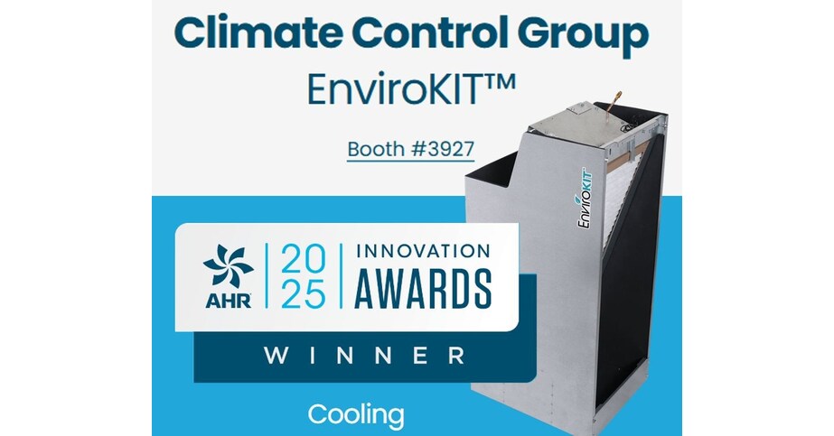 Climate Control Group's EnviroKIT® Wins Prestigious 2025 AHR Expo ...