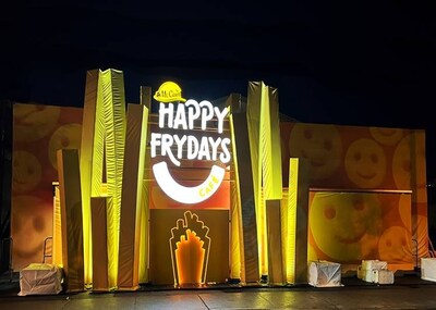 McCain unveils the Happy Frydays Café, a deliciously over-the-top french fry experience in ...